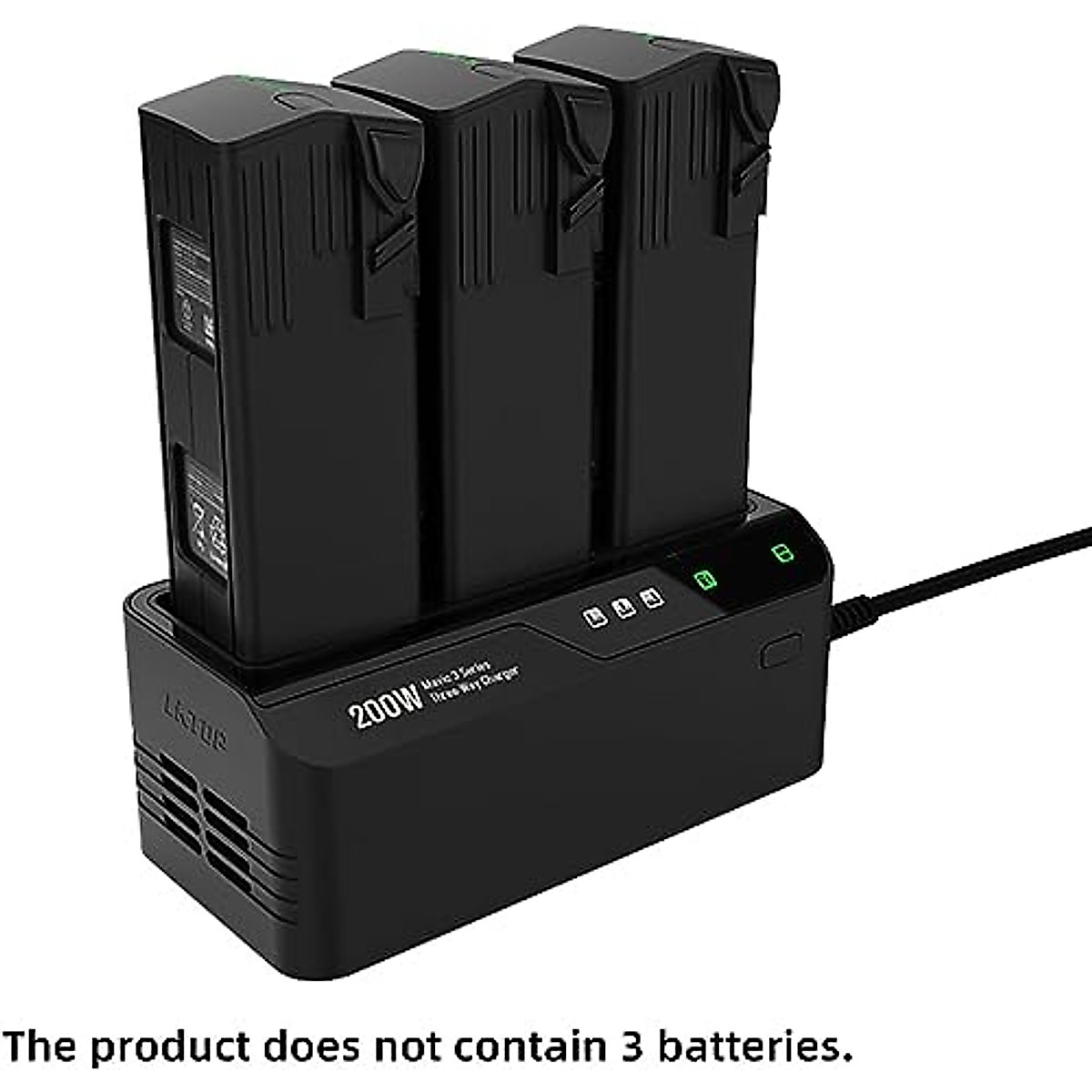 Drone Original 200W Battery Charging Hub Safe and Efficient Fast Charger Intelligent Fast Efficient 3 Port Compatible with DJI Mavic 3 Series