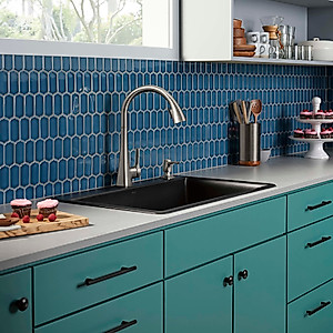 KOHLER R22867-SD-VS Maxton Pull-Down Kitchen Faucet with Soap Dispenser/Lotion Dispenser, Kitchen Sink Faucet with Pull Down Sprayer, Vibrant Stainless