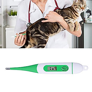 Animal Thermometer, Easy Read LCD Animal Thermometer with LCD for Horses for Cattle for Sheep