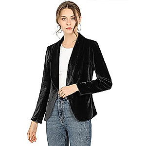 Allegra K Women's Casual, Black, Medium