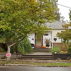 2-Pack Dogs On Premises Sign, 10"x 7" .04" Aluminum Reflective Sign Rust Free Aluminum-UV Protected and Weatherproof