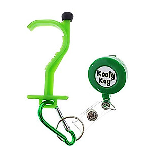 Kooty Key Germ Utility Tool- Avoid Touching Bacteria Ridden Surfaces (Colors May Vary) (2 Pack, Green)