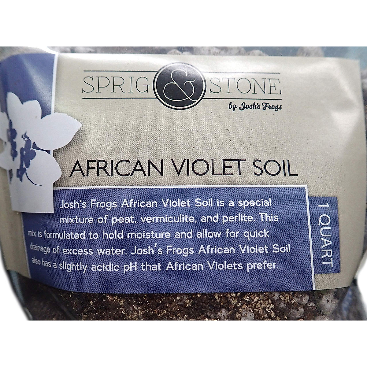 Sprig & Stone African Violet and Gesneriad Soil (1 Quart)