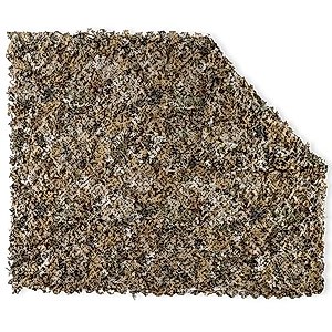 BASSDASH Camo Netting Camouflage Mesh Water Resistant for Hunting Blind Party (Grunge camo, 5x13ft (1.5x4M))