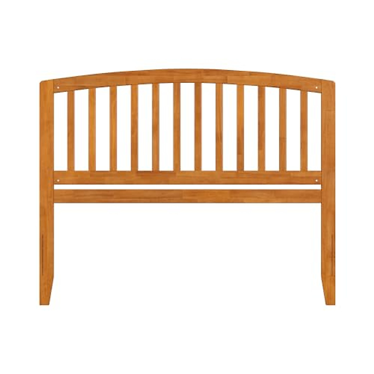 AFI Richmond Queen Solid Wood Headboard with Attachable Charger in Light Toffee