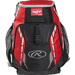 Rawlings | R400 Backpack Equipment Bag | Scarlet