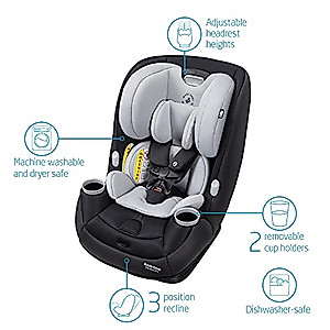 Maxi-Cosi Pria™ All-in-1 Convertible Car Seat, After Dark