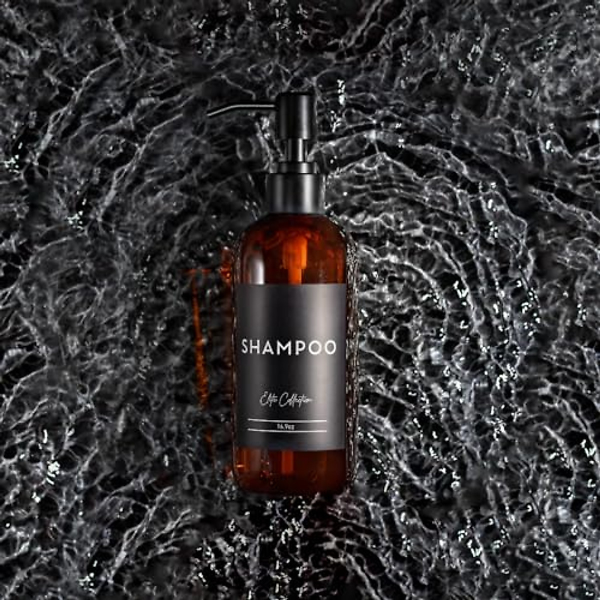 Shampoo & Conditioner Dispenser Bottle Set of 3-16.9 oz, Empty Shampoo Bottle for Bathroom & Shower, Refillable Body Wash Bottle with Pump for Shower Wall, Bathroom Essentials & Gift