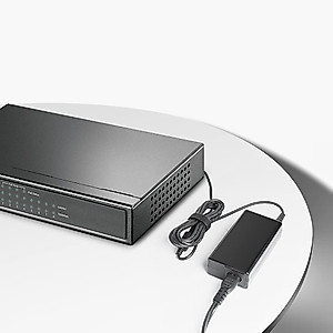 KFD 48V Universal Charger for Netgear ProSafe GS110TP GS108PE GS108PE-100NAS GS108PEv3 GS108PE-300NAS TP-Link TL-SG108 PoE Switch Injectors POE-8-48v60w GPOE-4A-48v48w PS-48v60w POE-8 Power Supply