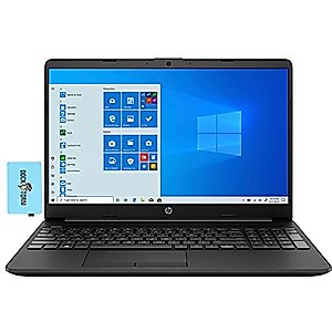 HP 15t-dw300 FHD IPS Laptop (11th Gen Intel i5-1135G7 4-Core, 16GB RAM, 256GB PCIe SSD, Intel Iris Xe, 15.6" WLED (1920x1080), WiFi, Bluetooth, Webcam, 2xUSB 3.1, 1xHDMI, Win 10 Pro) with Hub