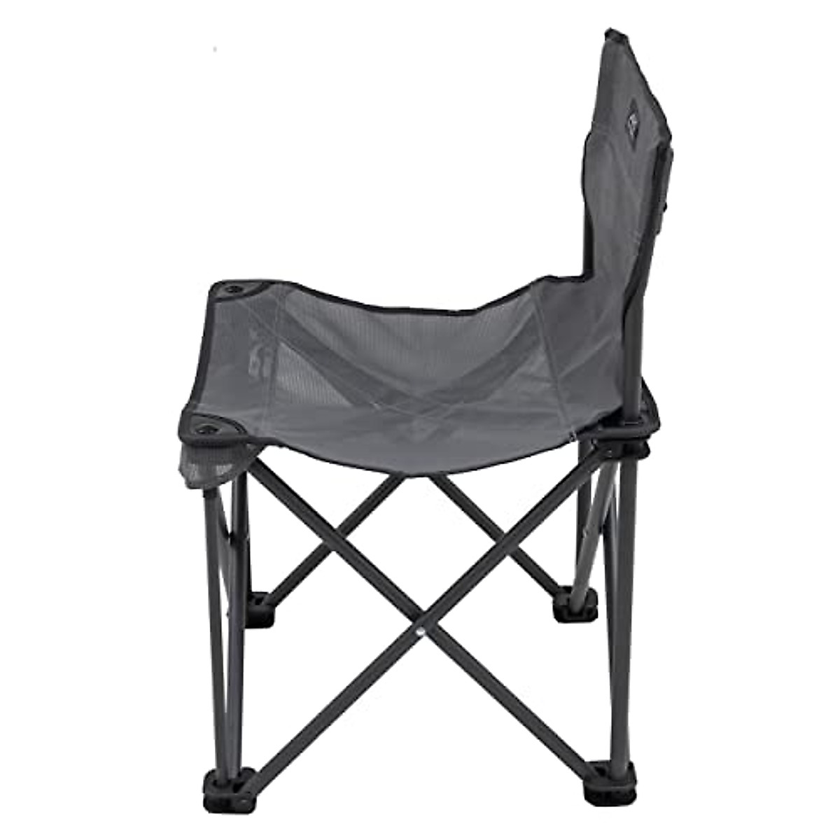 ALPS Mountaineering Adventure Folding Camping Chairs - Durable Mesh Fabric Over Powder Coated Aluminum with Simple Compact Design and Shoulder Carry Bag, Charcoal