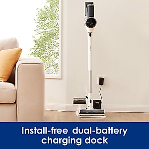 Tineco Pure ONE S15 Pet Ex Smart Cordless Vacuum Cleaner, Stick Vacuum with ZeroTangle Brush & Long Runtime, for Hard Floor and Carpet, Pet Hair Cleaning with Led Headlights