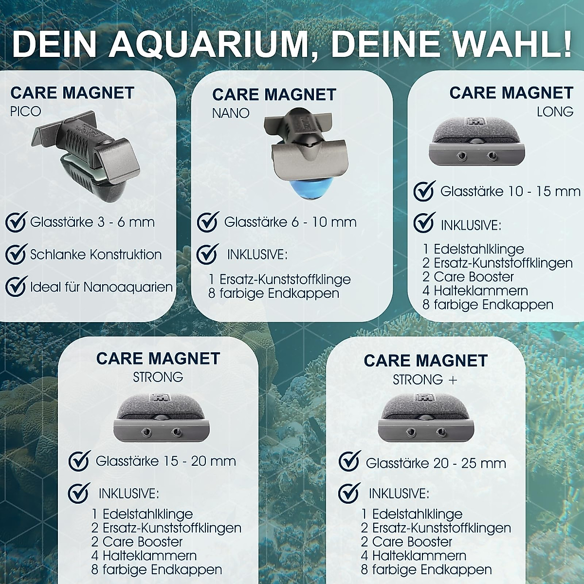 Tunze Stainless Steel Blades, 3 pcs.