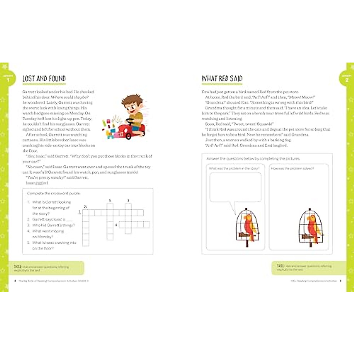 The Big Book of Reading Comprehension Activities, Grade 3: 100+ Activities for After-School and Summer Reading Fun