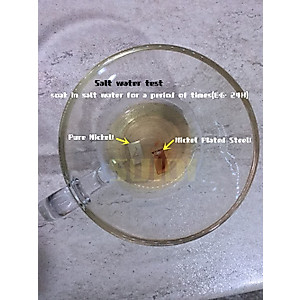 SUIDI Pure Nickel Strip 2P 0.15/0.2x27.5x21.5mm for Li Cell Battery spot Welding,21700 Battery Nickel Strip 2p spot Welder (0.2x27.5x21.5 2M)