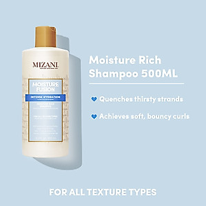 Mizani Moisture Fusion Moisture Rich Shampoo, 16.9 Fl Oz
