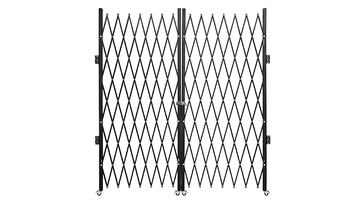 VEVOR Double Folding Security Gate - Durable & Flexible