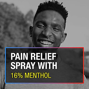 Icy Hot Original Pain Relief Dry Spray with 16% Menthol, Pain Relief for Muscles & Joints, 4 oz.