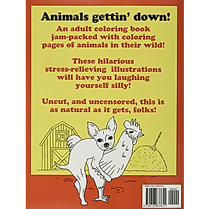 Humping Animals Adult Coloring Book: Hilariously funny coloring book of animals gone wild! Color, laugh, and relax!