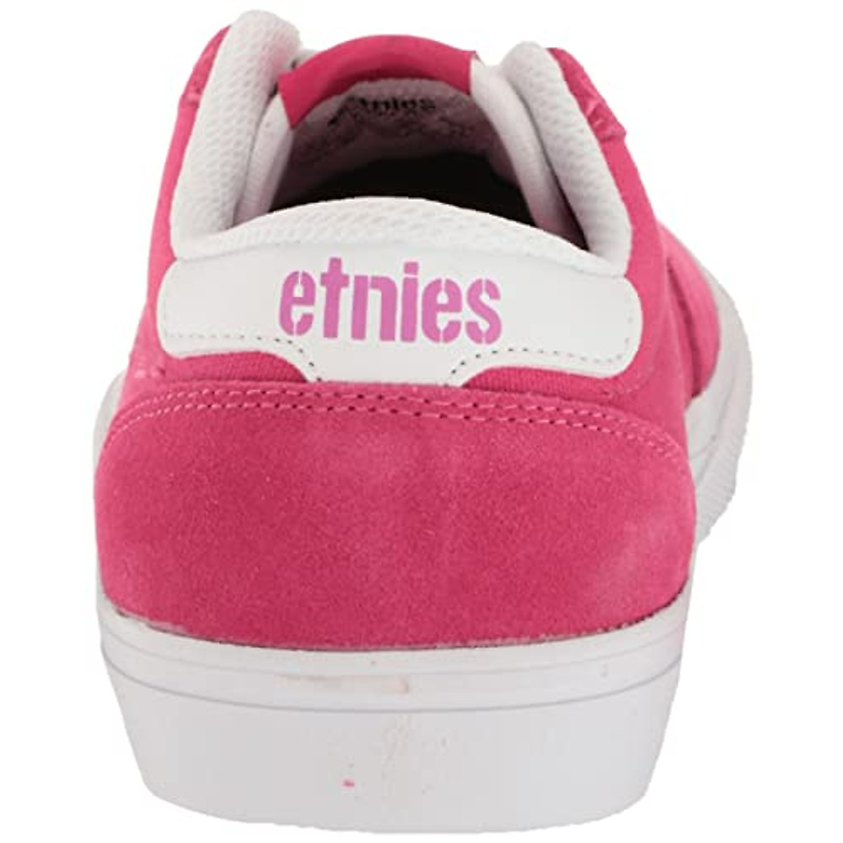 Etnies Women's Calli Vulc Low Top Skate Shoe, Pink/White, 8