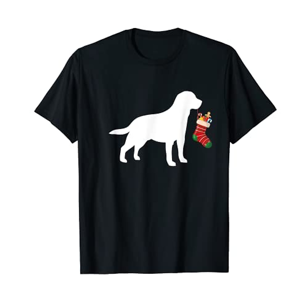 Labrador Retriever Christmas Stocking Stuffer Dog T-Shirt