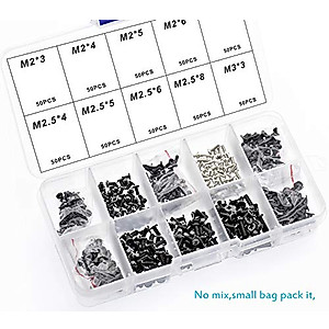 500pcs Laptop Notebook Computer Screw Kit Set for IBM HP Dell Lenovo Samsung Sony Toshiba Gateway Acer