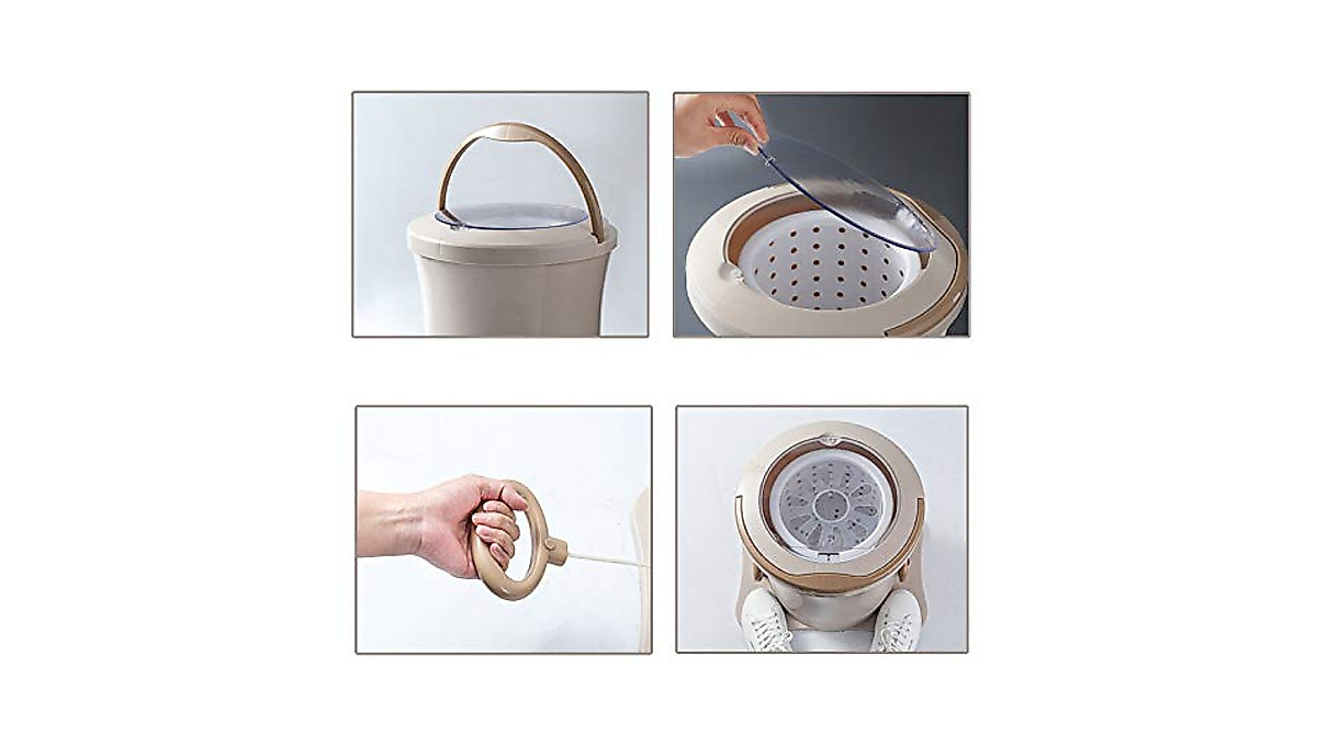 Portable Mini Spin Dryer for Camping & Small Spaces - WAWLIVING