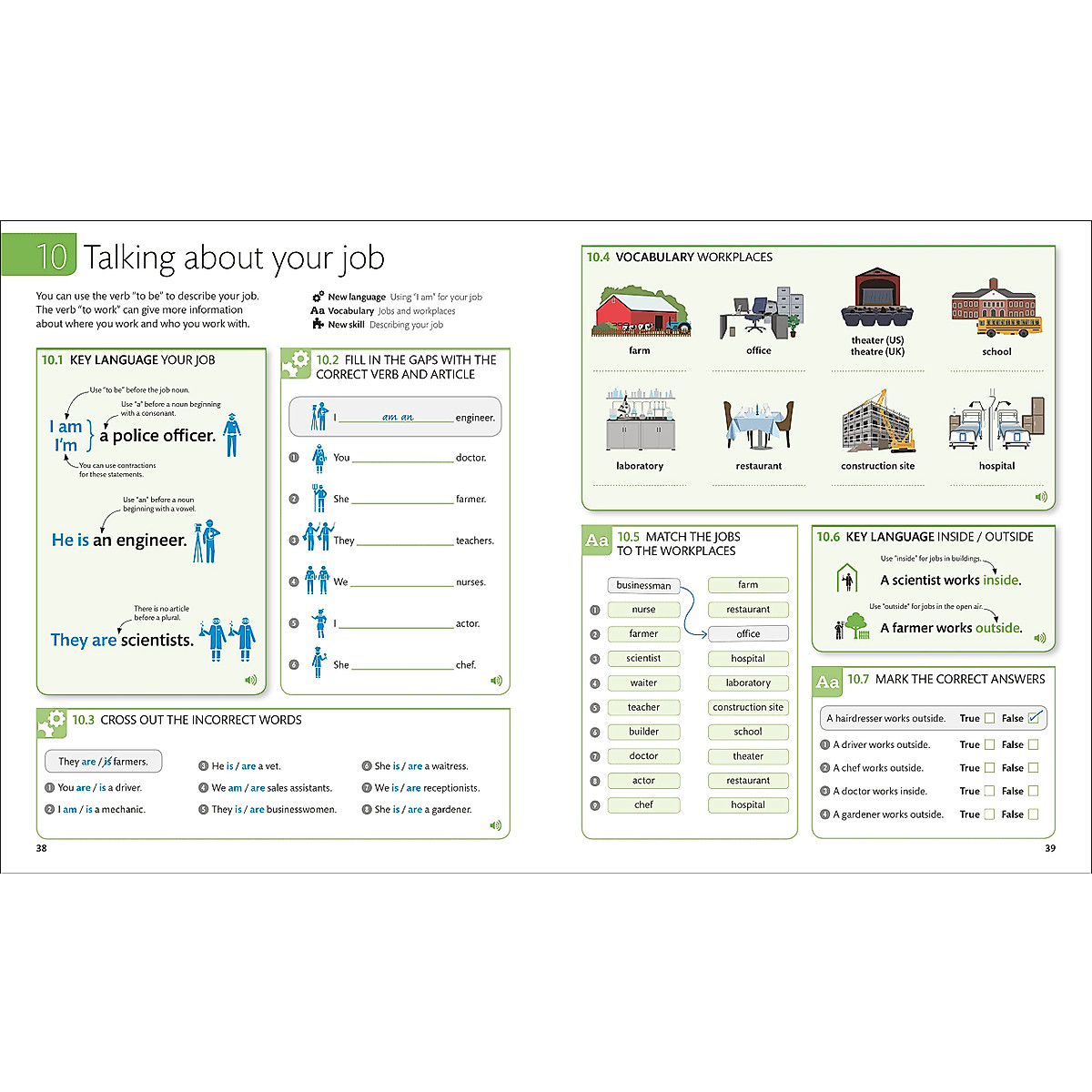 English for Everyone: Level 1 Course Book - Beginner English: ESL for Adults, an Interactive Course to Learning English