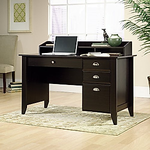 Sauder Shoal Creek Desk, Jamocha Wood finish