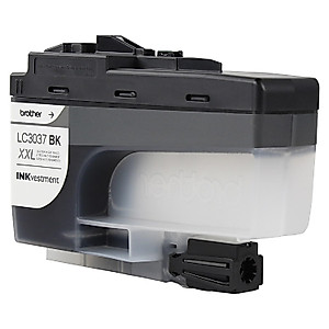 Brother Genuine LC3037BK, Single Pack Super High-yield Black INKvestment Tank Ink Cartridge, Page Yield Up To 3,000 Pages, LC3037, Amazon Dash Replenishment Cartridge