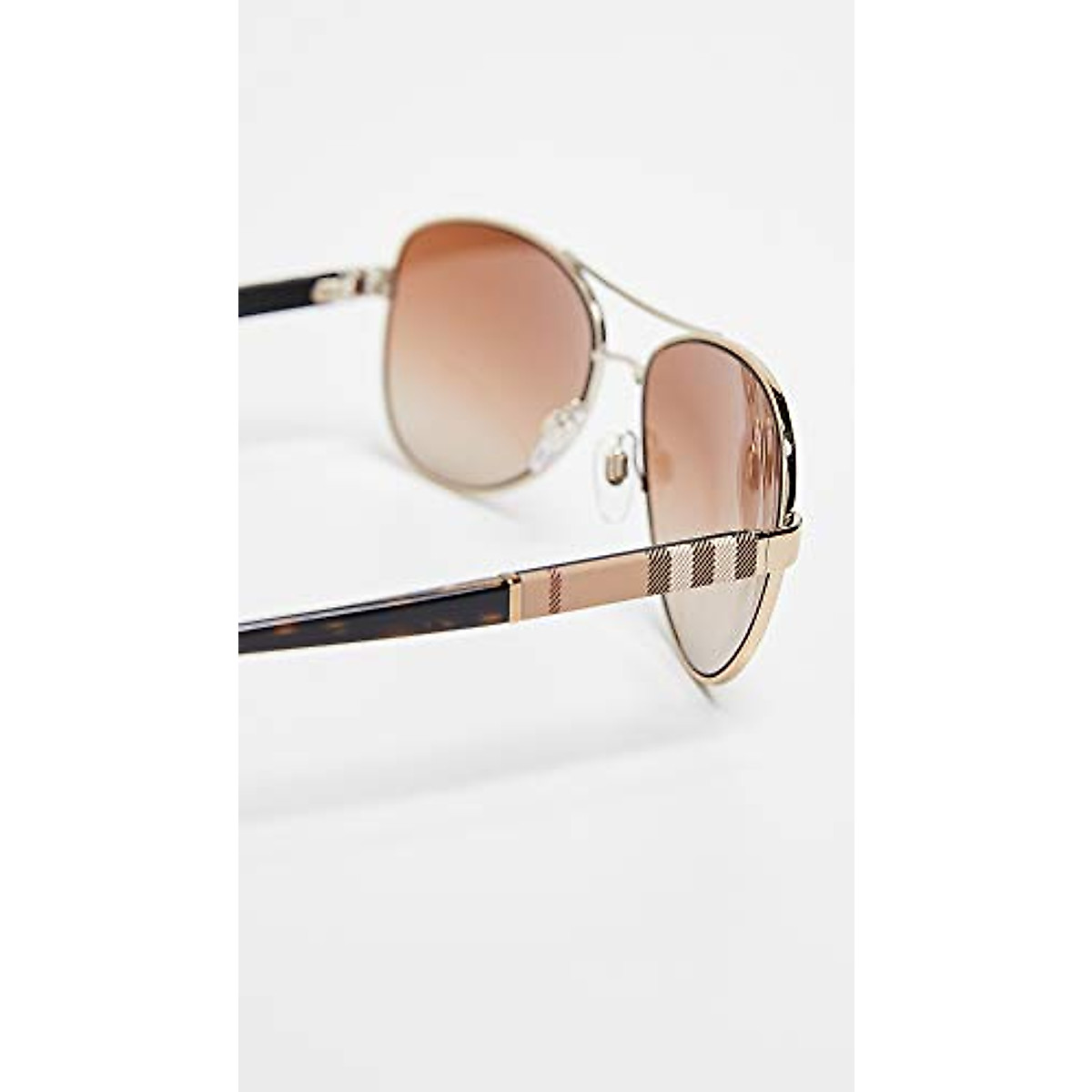 BURBERRY Unisex 0BE3080 Gold/Brown Gradient