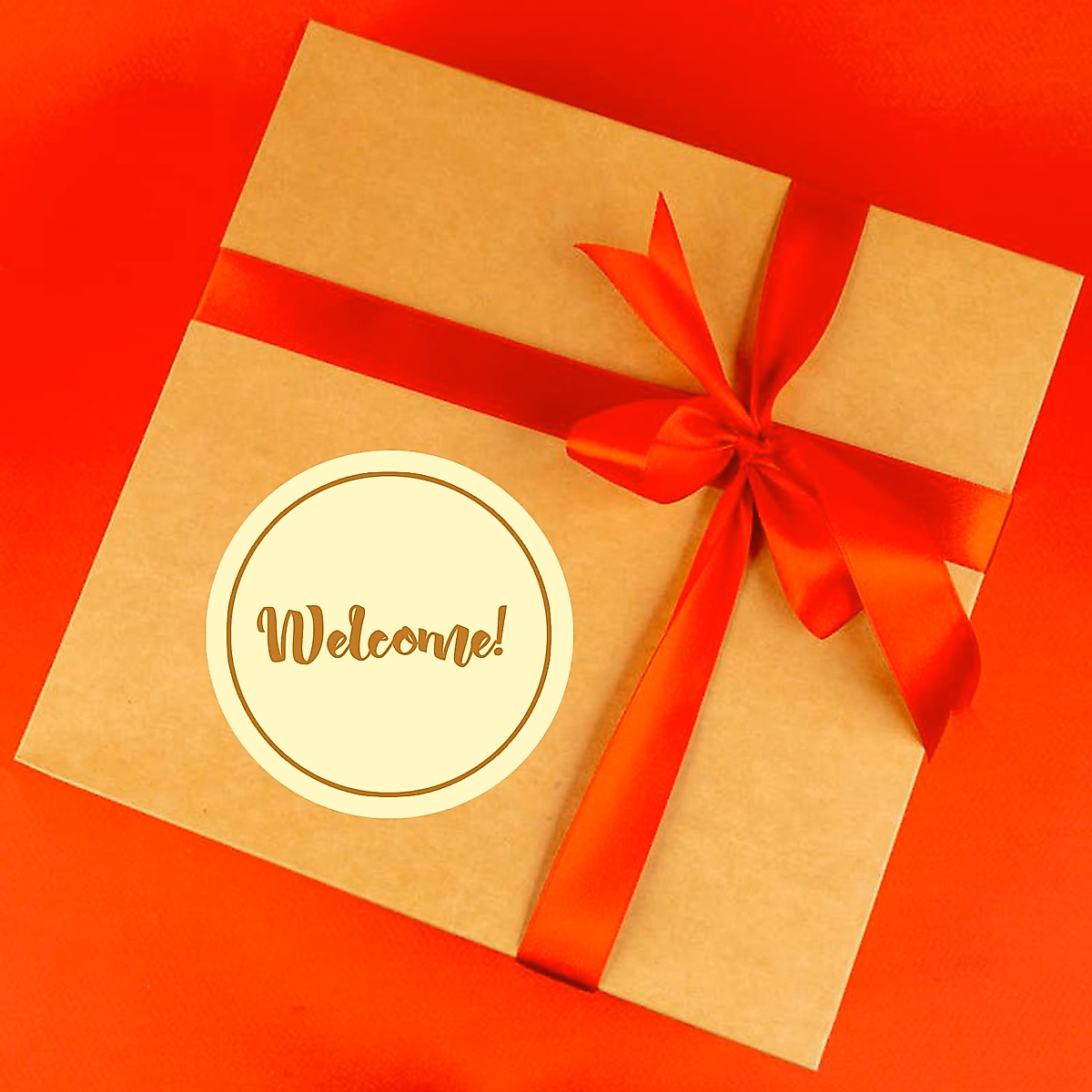 Welcome Greeting Stickers,New Homeowners Welcome Labels for Envelope Seals 2 Inch 504 Pcs Per Pack