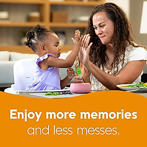 NumNum Baby Spoons Set, Feeding Littles x Silicone Pre-Spoon GOOtensils for Kids Aged 6+ Months - First Stage, Baby Led Weaning (BLW), Teething Spoon - Toddler Utensils - 3 Spoons, Neutrals