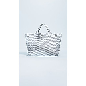 Naghedi Women's St. Barths Medium Tote, Dove, Grey, One Size