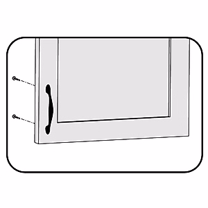 Richelieu Hardware RICTEMPVPACK Knob and Pull Drilling Template Kit