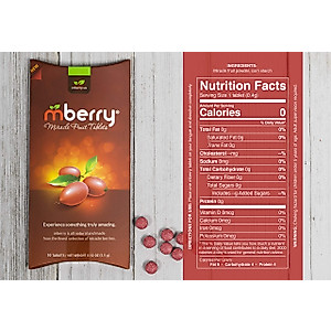 mberry Miracle Berry Tablets, Miracle Fruit Snacks, 10 Count.12 Ounce, Pack of 1