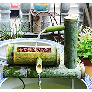 Sunlitec Solar Fountain with Panel Water Pump for Bird Bath Solar Panel Kit Outdoor Fountain for Outdoor Small Pond, Patio Garden and Fish Tank