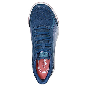 Ryka Womens Devotion Plus 3 Walking Shoe, Blue Multi, 8 US