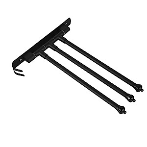 Stainless Steel Swivel Towel Rack 4 Arms Bathroom Towel Hanger Holder 180 Degrees Swivel Towel Bar Rotating Bath Towel Rack Swing Out Towel Racks for Bathroom Kitchen Home Hotel(3 Arms)