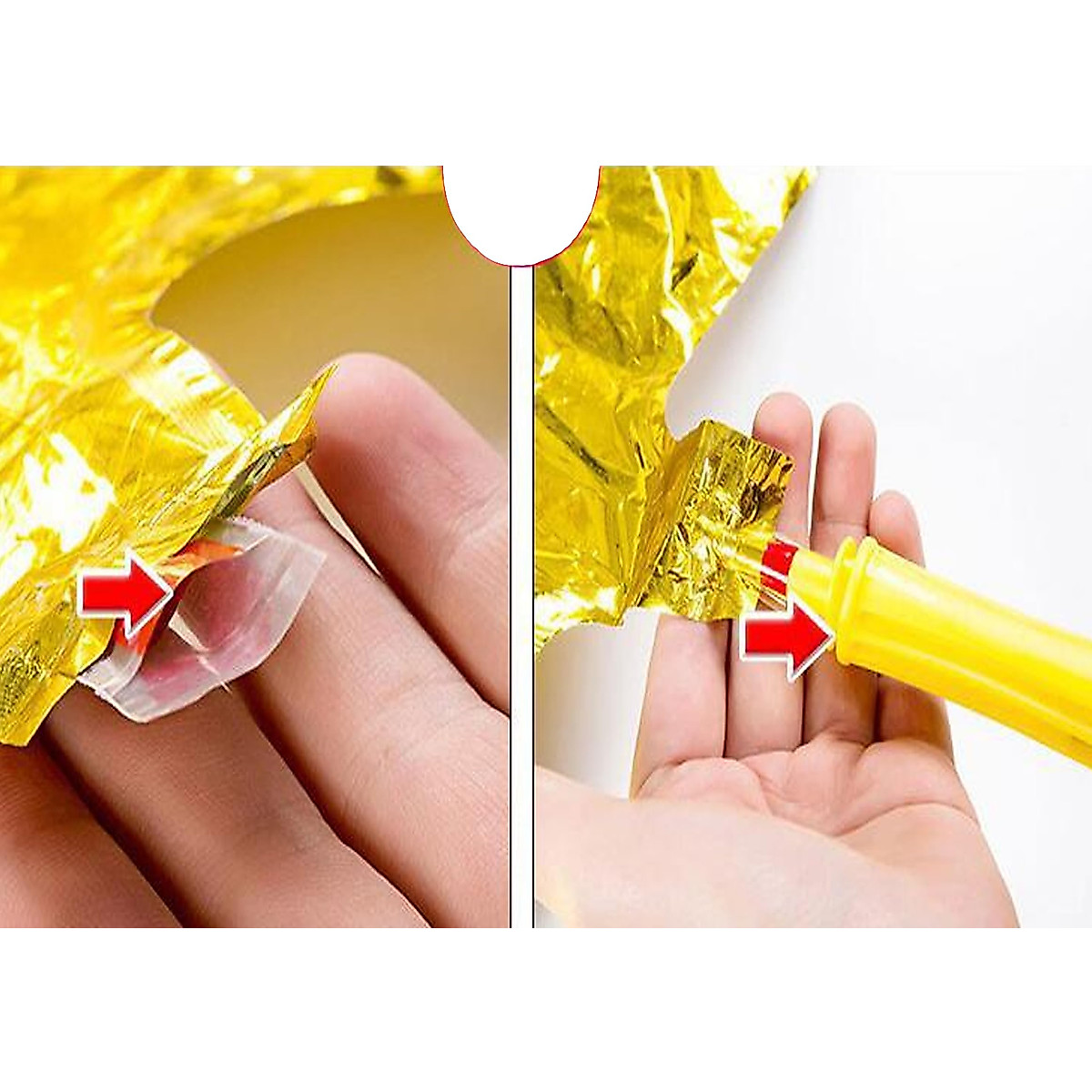 10Pcs Mini Diamond Ring Balloons for Engagement and Anniversary Wedding Party Supplies