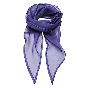Premier Ladies/Womens Work Chiffon Formal Scarf (One Size) (Sapphire)