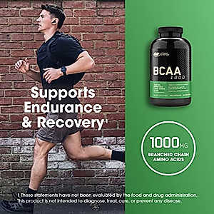 Optimum Nutrition Instantized BCAA Capsules, Keto Friendly Branched Chain Essential Amino Acids, 1000mg, 400 Count