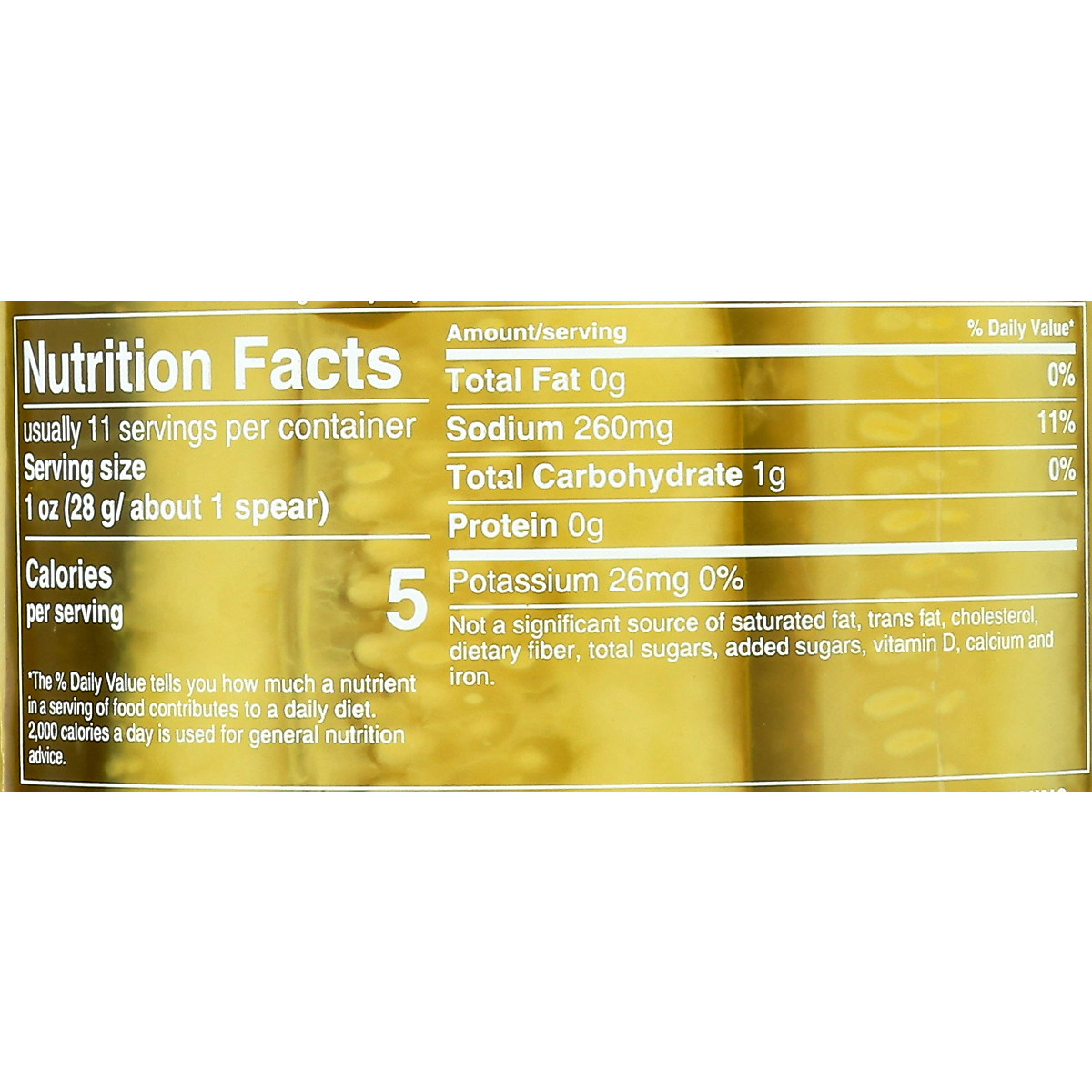 MOUNT OLIVE Organic Dill Spears, 16 FZ