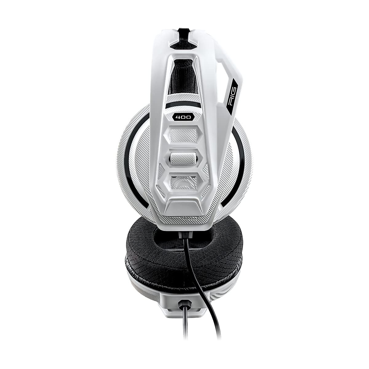 RIG 400HC Multiplatform Performance Gaming Headset with Removable Noise Canceling Microphone for Xbox Series X|S, Xbox One, PlayStation, PS4, PS5, Nintendo Switch, and PC - White