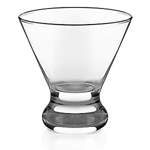 Libbey Cosmopolitan Martini Party Glasses, 8.25-ounce, Set of 12