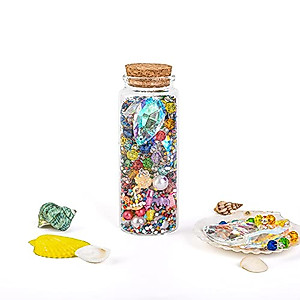 3PC100ML Empty Glass Jars with Cork Stoppers for DIY Art Crafts Projects Decoration Party Supplies and Wedding Party Favors for DIY Art Crafts Projects Decoration Party Supplies Wedding