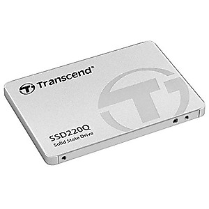 Transcend Information TTS1TSSD220Q 1TB SATAIII SSD220Q 2.5” Internal Solid State Drive with Speeds up to 550MB/s