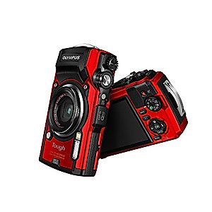 OLYMPUS TG-5 Red 12 million pixel CMOS F2.0 15m waterproof 100kgf load-bearing GPS + electronic compass and built-in Wi-Fi TG-5 RED(Japan Import-No Warranty)