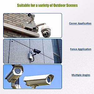 Ethernet Splitter, Waterproof PoE Combiner Splitter Adapter, Run 2 IP Cameras on 1 Network Cable