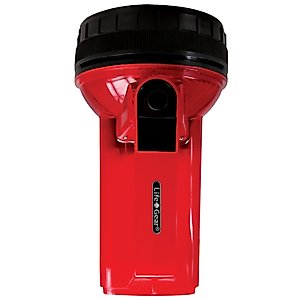 Life Gear - LG114 LED Glow Spotlight with Storage Compartment, Red Red/Red